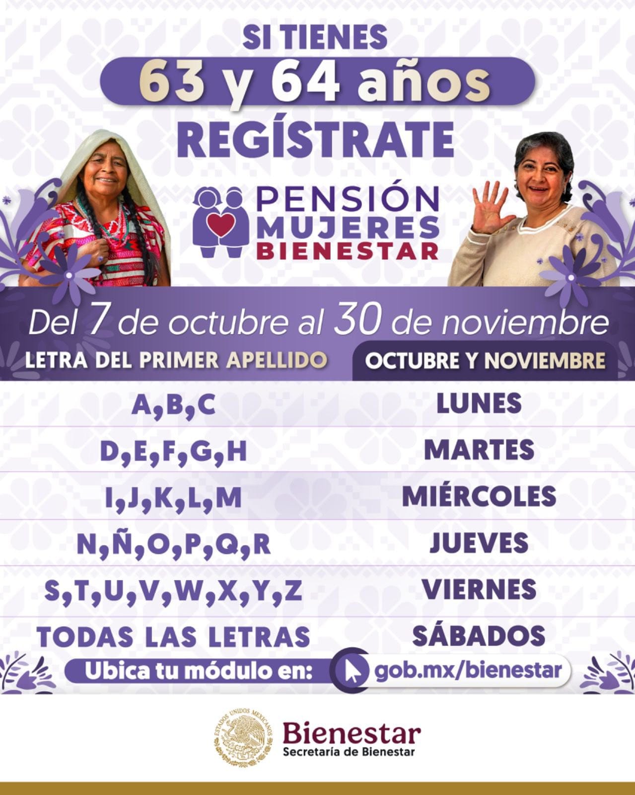 Gobierno de México presenta pensión para el bienestar de las adultas ...
